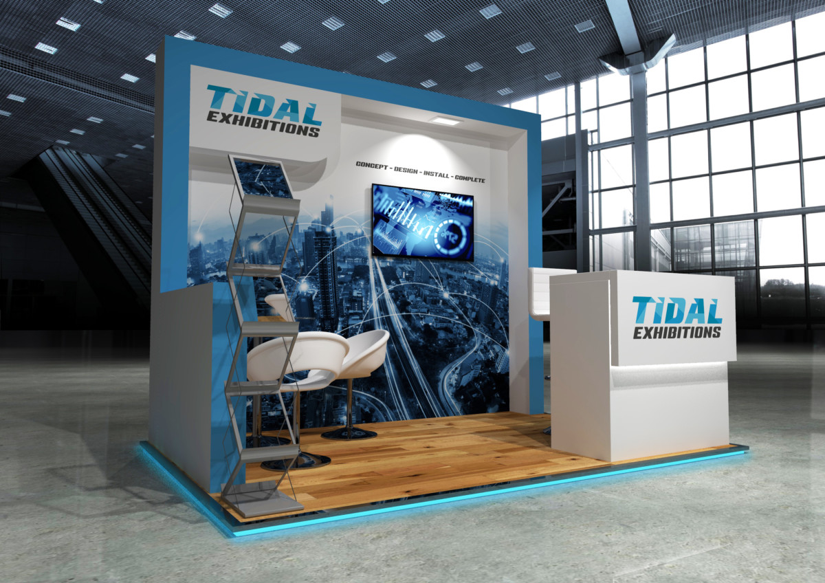 The Pelmet Wall with Short Return - Tidal Exhibitions